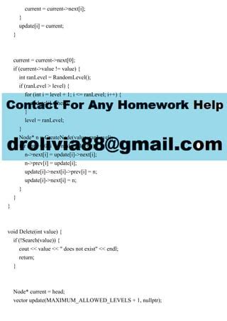 Double Linked List Header File Below For FYI Include Iostream Pdf