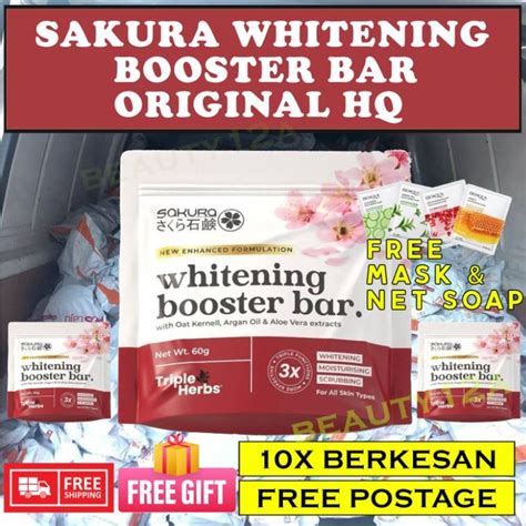 DIRECT HQ Original Sakura Whitening Booster Bar Sakura Soap Original