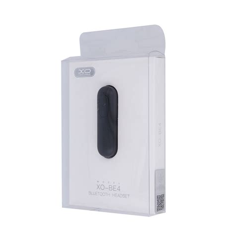 Xo Be4 Bluetooth Headset 4 Timer Sort 59 Dkk