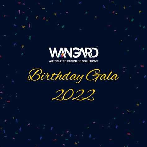 Wangard International On Linkedin Birthday Birthdaygala Wangard Wangardinternational…