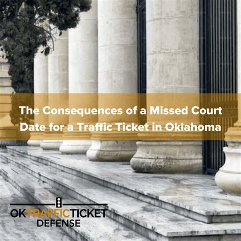 The Consequences Of A Missed Court Date For A Traffic Ticket In