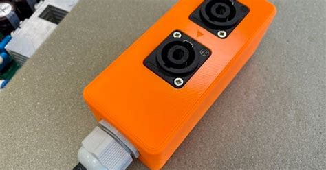 Speaker Connectors Case By Marigu Download Free Stl Model