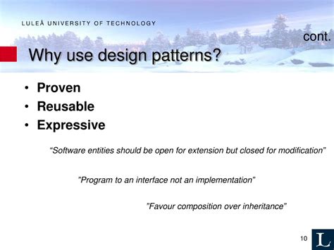Ppt Software Engineering Lecture 7 Design Patterns Powerpoint Presentation Id9159061