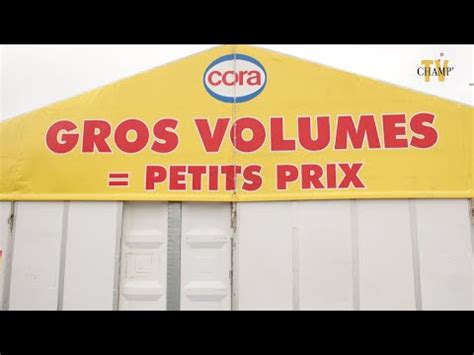 Opération Gros Volumes Petits Prix à Cora Reims La Neuvillette