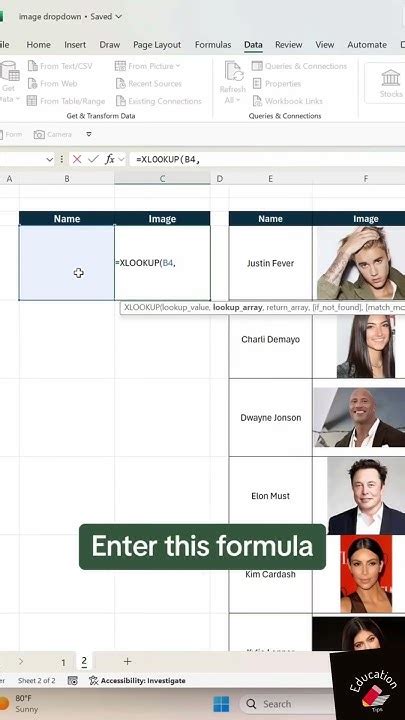 How Did You Create These Image Drop Down Knowledge Excelshortcuts