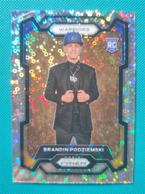 Brandin Podziemski 2023 24 Panini Prizm Disco Rookie Rc Warriors 147
