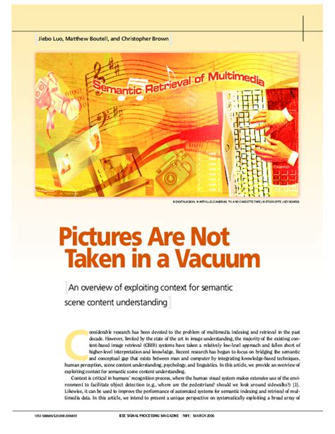 Pdf Pictures Are Not Taken In A Vacuum An Overview Of Exploiting