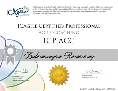 Balamurugan Ramasamy On Linkedin Icagile Agilecoach Agile