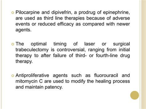 Glaucoma Types Pathogenesis Diagnosis And Treatment Pptx