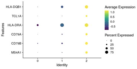 Dot Plot Not Changing Average Expression Issue Satijalab Seurat Github