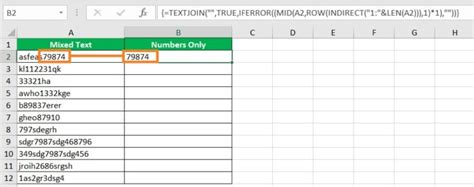 Extract Numbers From Mixed Text Strings In Excel Easy Solution