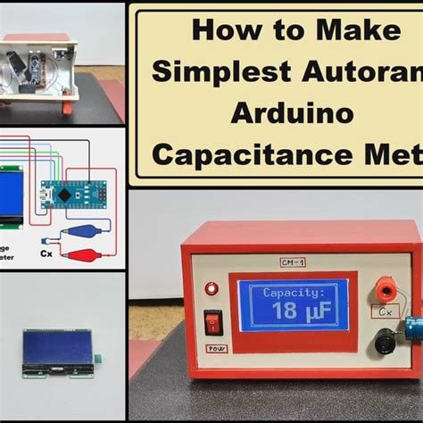 how to make simplest capacitance meter