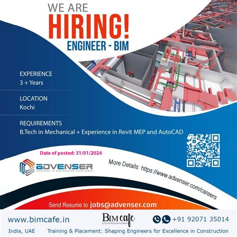 Bim Cafe Learning Hub On Linkedin Hiring Engineeringjobs