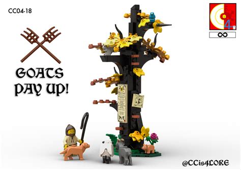 Lego Moc Goats Pay Up By Dariofol Rebrickable Build With Lego