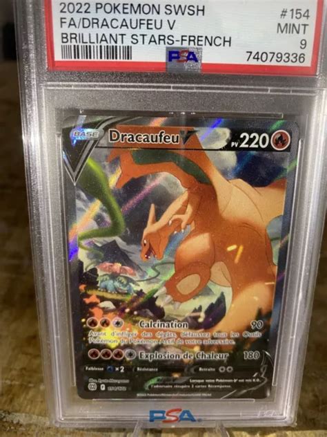 CARTE POKÉMON DRACAUFEU V alternative 154 172 Stars Etincelantes EB9