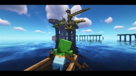 マインクラフトで“海上に”建築してみた。水に沈んだ世界でたくましく生きる姿にロマンがあふれる！ ニコニコニュース オリジナル