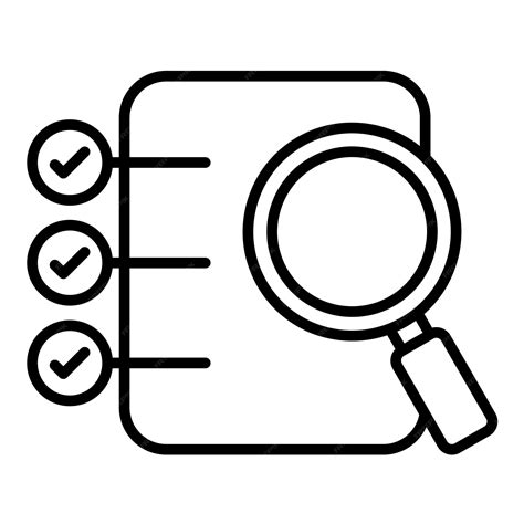 Premium Vector Proofreading Line Illustration