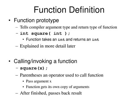 C Programming Skills Part 3 User Defined Functions Ppt Download