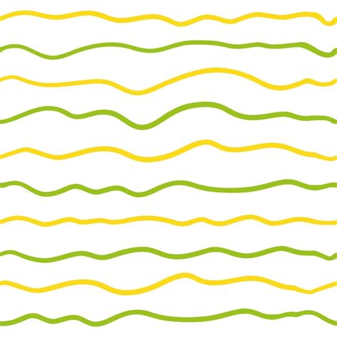 Premium Vector Vector Line Wave Seamless Pattern