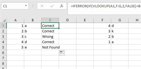 compare how to match multiple rows of different columns in excel