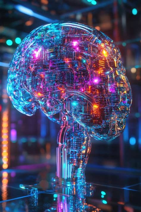 Brain of the Future - Artistic Concept Stock Photo - Image of high, neural: 364333364