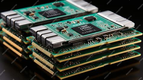Premium Ai Image Ddr Ram Computer Memory Modules Isolated On White