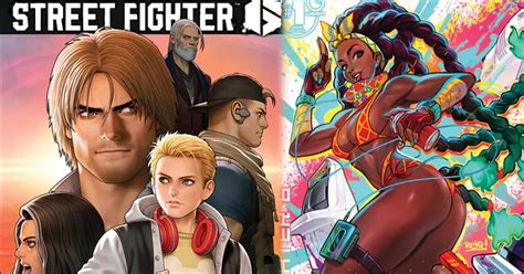 Street Fighter 6 Prequel Comic Covers Feature Bikini Kimberly Another