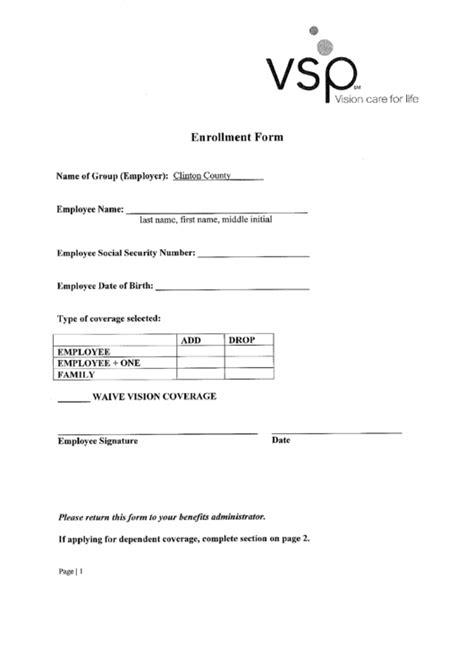 Vsp Printable Claim Form Printable Forms Free Online
