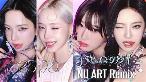 Aespa에스파 Armageddon Nu Art Remix Lyric Video Kor Sub Youtube