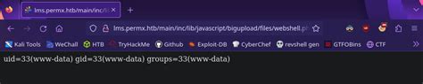 Htb Permx Writeup Dasians Blog