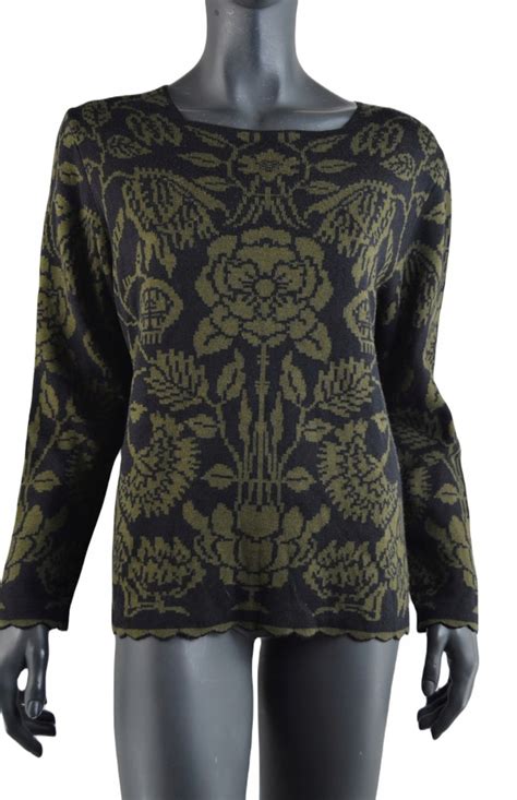 Oleana Damski Sweter Woolsilk Rozm Xl 12632915074 Oficjalne Archiwum Allegro