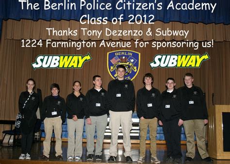 Citizens Police Academy Class Graduates Berlin Ct Patch