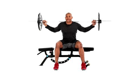 Seated Good Morning With Barbell