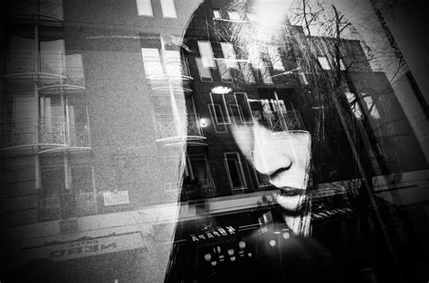 Wallpaper Street Urban Bw Abstract Reflection Monochrome