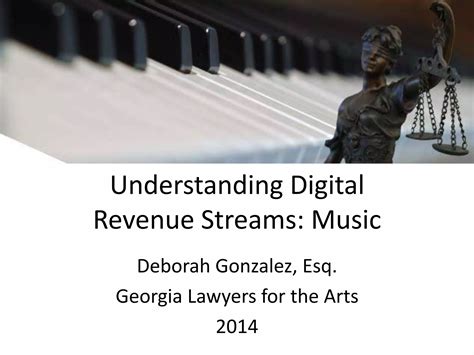 Understanding Digital Revenue Streams For Musicians Ppt