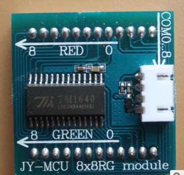 TM1640 LED Controller 128 LEDs Max Mbed