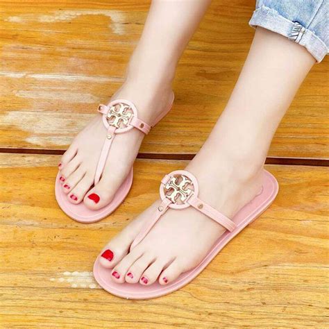 New Tori Korean Jelly Sandals Add 1 Size Lazada Ph