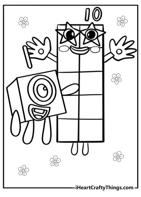 37 Numberblocks Coloring Pages 100 Free To Print