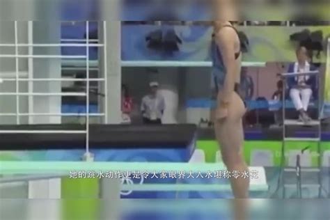 郭晶晶一根针入水几乎0水花，总分415史无前例，解说激动不已郭晶晶水花总分
