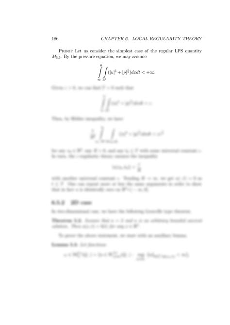 Solution Oxford S Lecture Notes On Regularity Theory For The Navier Stockes Equations Chapter 6