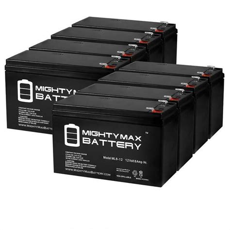 mighty max battery 12v 8ah x treme x 500 x500 scooter battery replaces