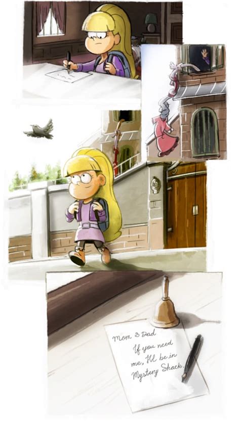 Pacifica Moves Out A Moringmark Comic R Gravityfallsfics