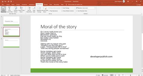 Presenter View In Microsoft PowerPoint PowerPoint Tutorials
