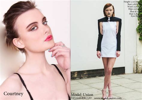 Courtney A Model From United Kingdom Model Management
