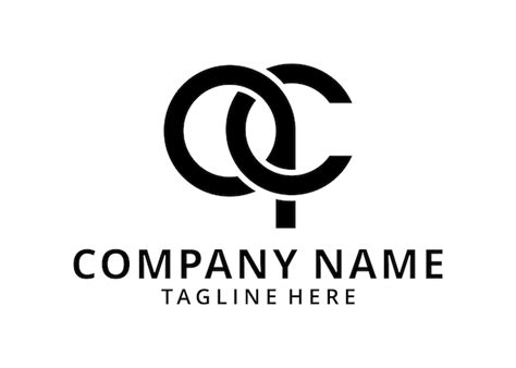 Premium Vector Initial Letter Qc Linked Round Lowercase Monogram Logo