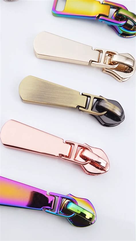 Custom Zip Pullergarment Metal Zipper Puller Slider Brand Logobag