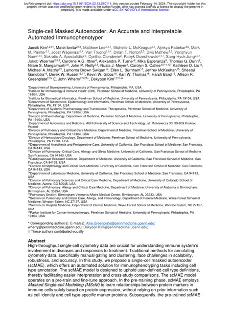 Cytometry Masked Autoencoder An Accurate And Interpretable Automated Immunophenotyper