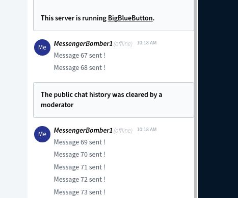 Clearing Chat Has A Confusion Problem When There Are Messages In Queue