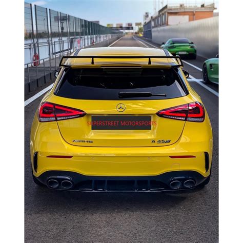 Mercedes W177 A35 A45s Diffuser Amg A35 Diffuser Shopee Malaysia