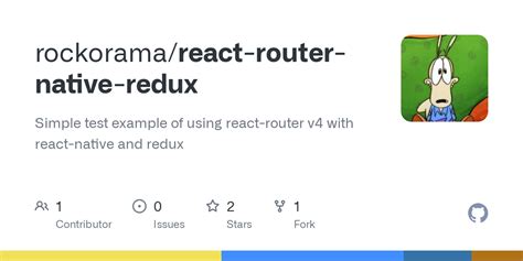 github rockorama react router native redux simple test example of